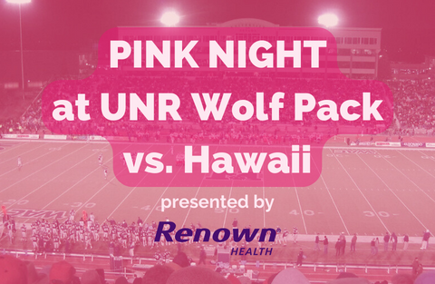 Pink Night at UNR Wolf Pack Football | Nevada Cancer Coalition