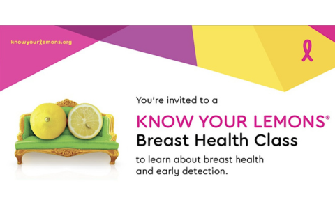 Know Your Lemons Breast Health Class | Nevada Cancer Coalition